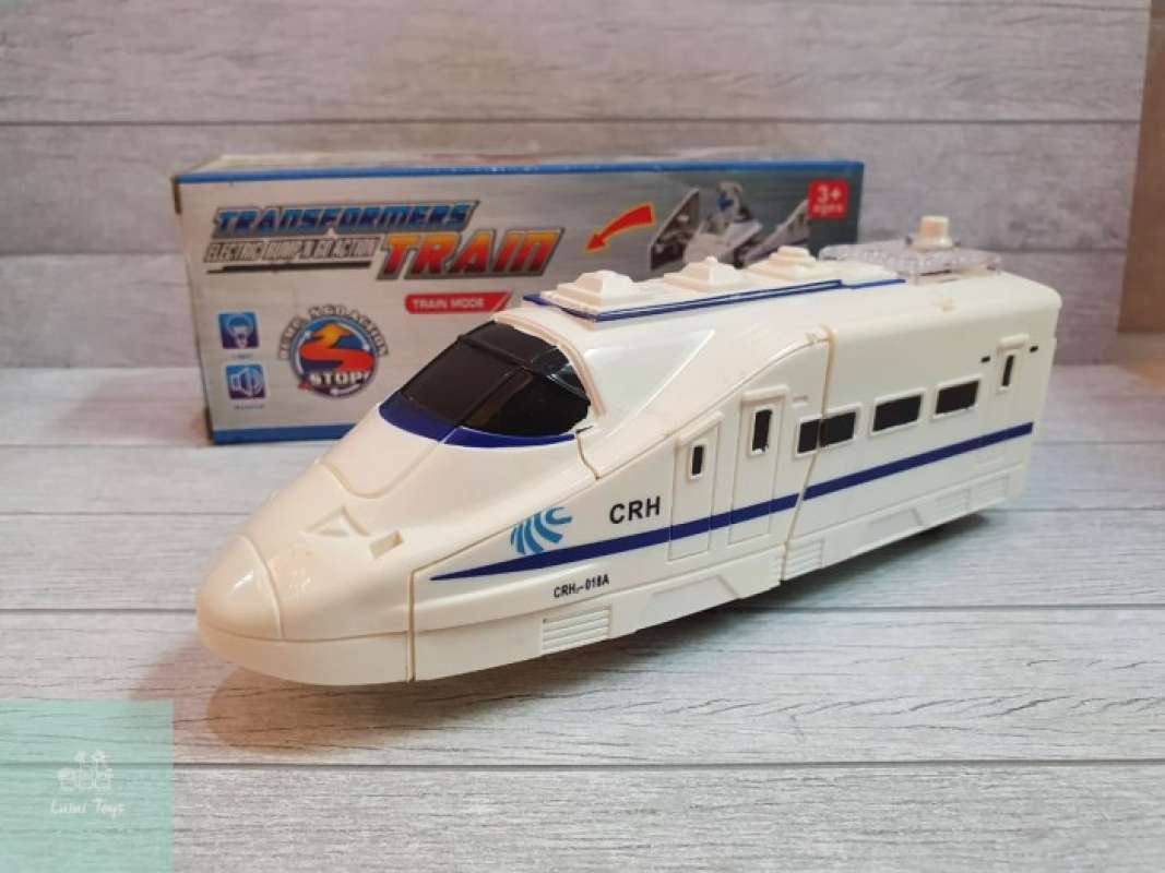 Promo Mainan Anak Transformers Train Kereta Api Transform Robot 17355 ...