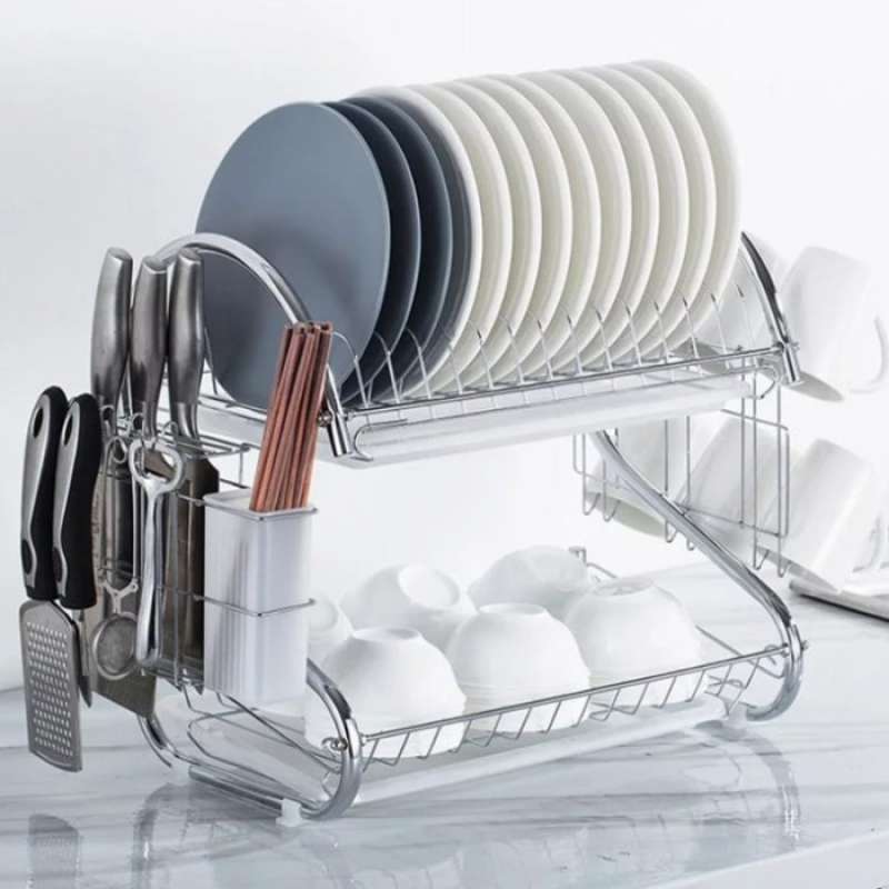 Jual Rak Piring Stainless Serbaguna Di Seller Alarkha Store - Pasteur ...