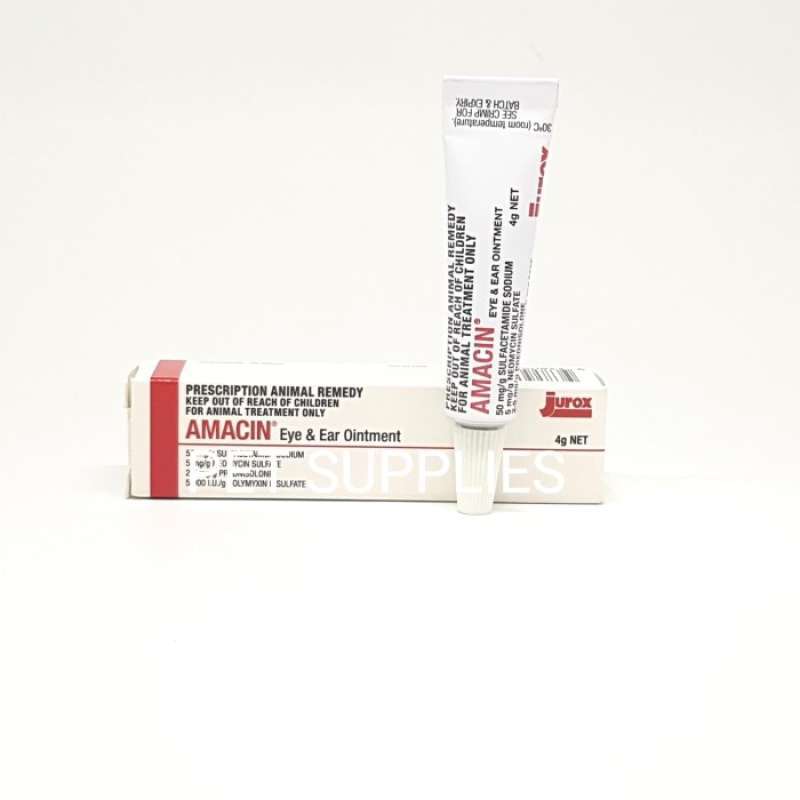 Promo Salep Antibiotik Mata Telinga Anjing Kucing, Amacin Eye & Ear ...
