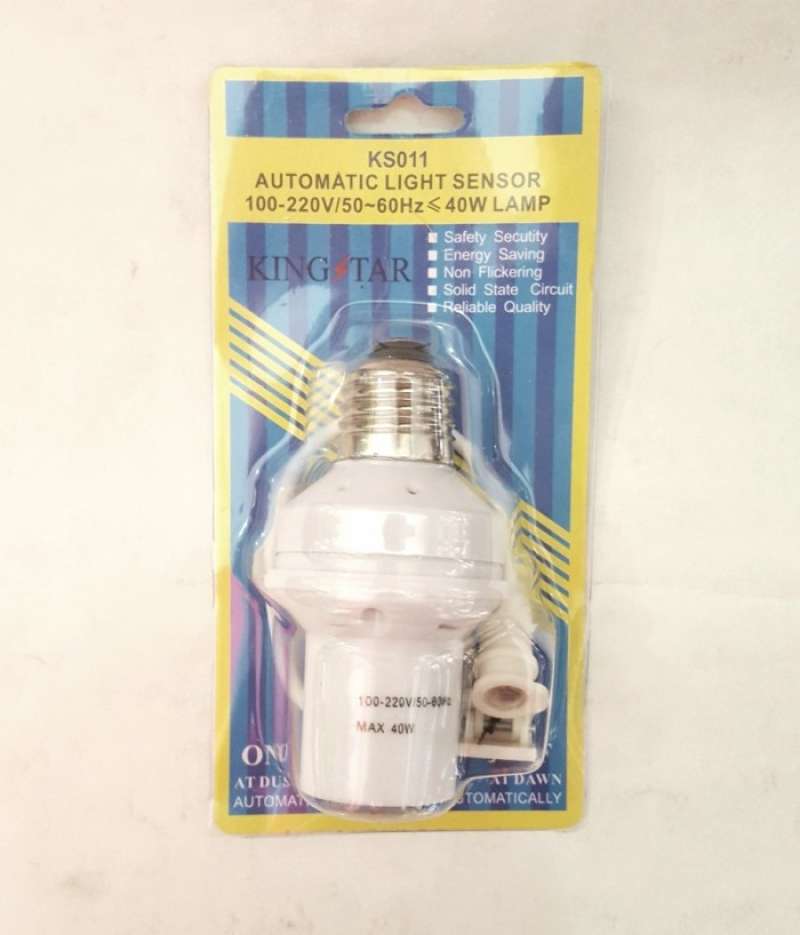Jual Fitting Lampu Otomatis Sensor Cahaya di Seller SENTRA ELEKTRONIC ... Jual Fitting Lampu Otomatis Sensor Cahaya di Seller SENTRA ELEKTRONIC ...