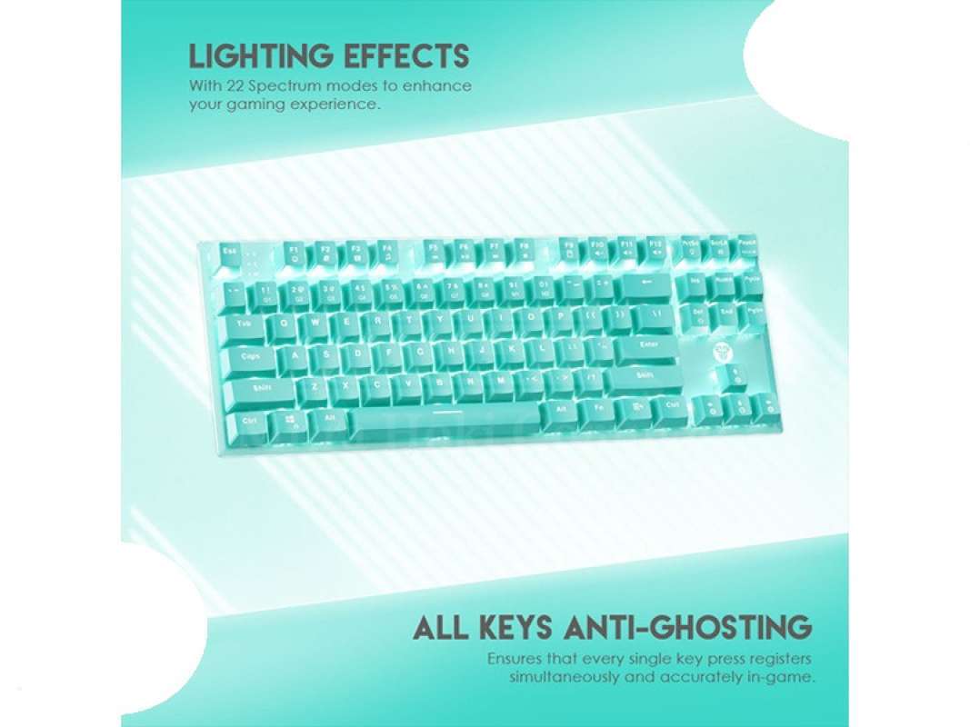 Jual Keyboard Gaming Fantech Mint Maxfit87 Mk856 Mechanical Keyboard ...