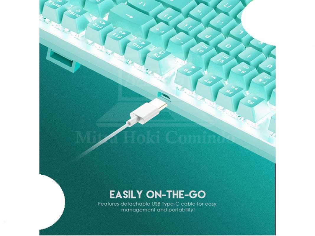 Jual Keyboard Gaming Fantech Mint Maxfit87 Mk856 Mechanical Keyboard ...