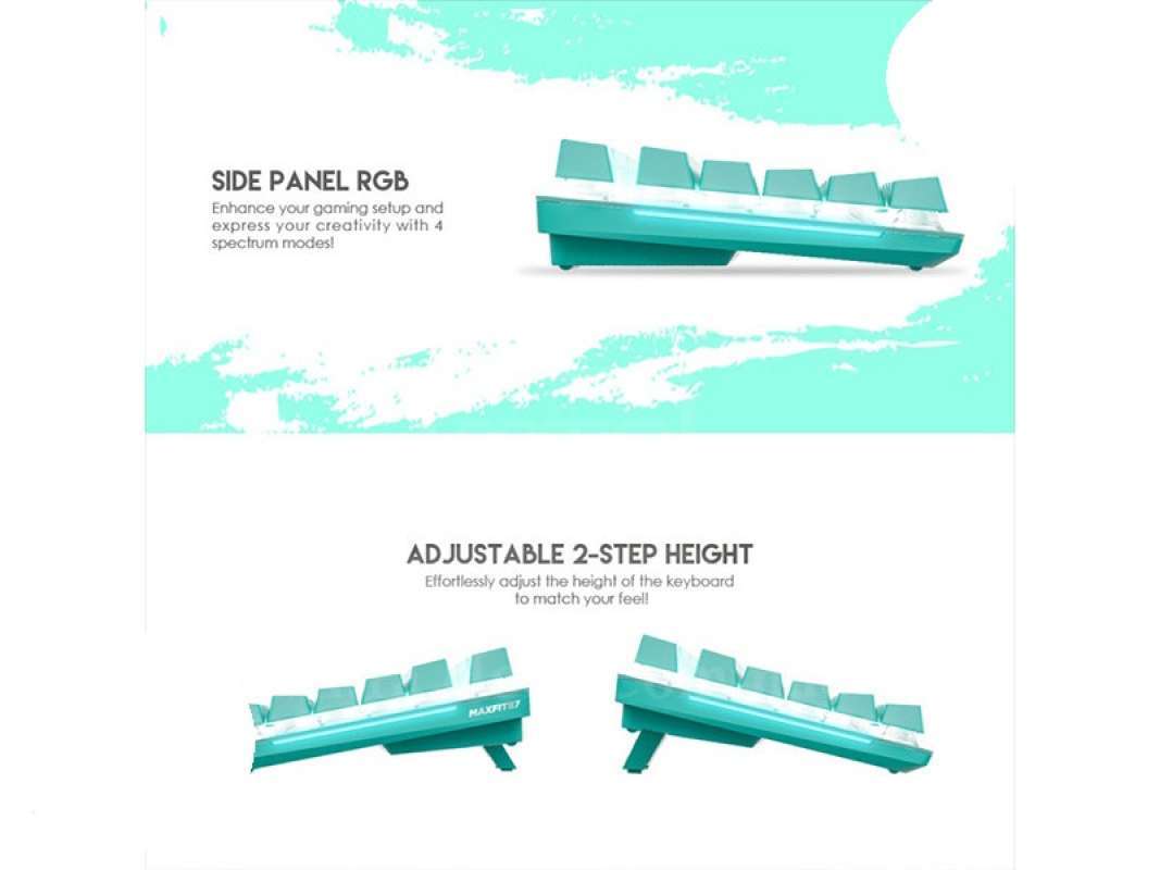 Jual Keyboard Gaming Fantech Mint Maxfit87 Mk856 Mechanical Keyboard ...