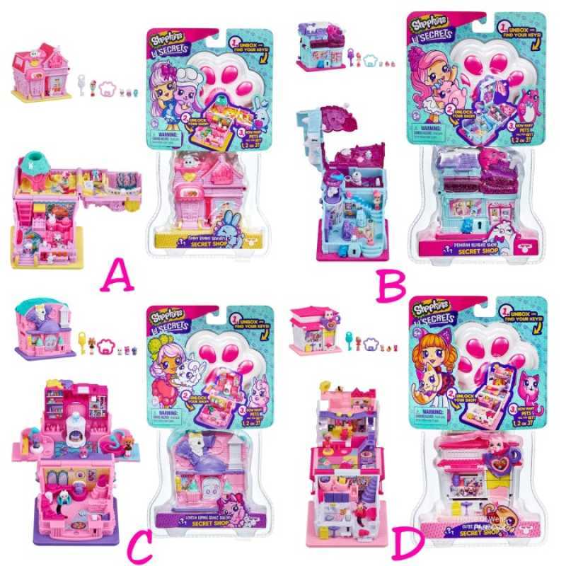 Jual Shopkins Lil Secrets Mini Playset - Shopkins Lil Secrets Shop di ...