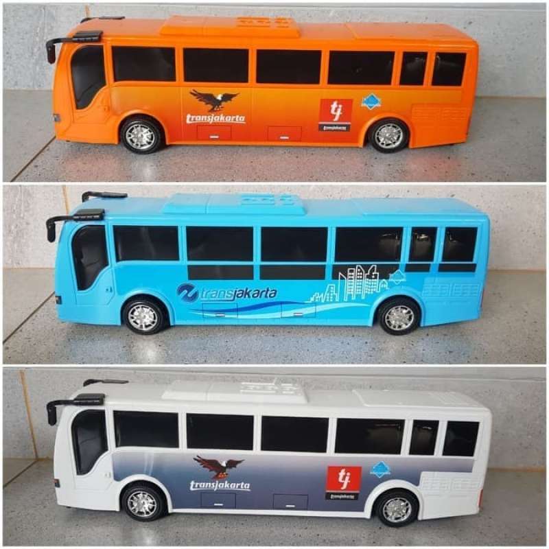 Jual MOBIL BUSWAY TRANSJAKARTA - MAINAN MOBIL BUS TRANSJAKARTA di ...