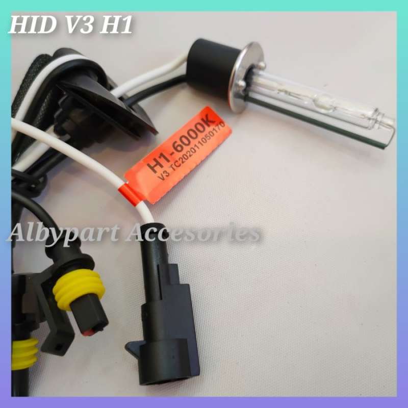 Promo Bulb | Bohlam HID V3 Type H1 | Original Vahid | Best Quality - 6000K Diskon 14% di Seller ...