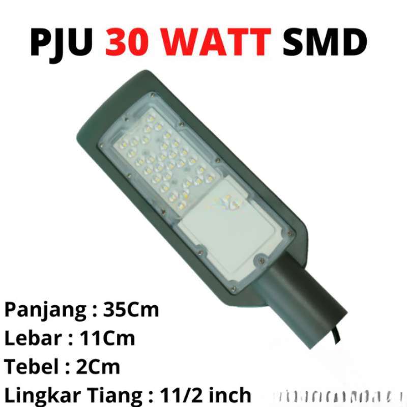 Promo LAMPU JALAN LED 30 WATT PJU LED 30 WATT KAP JALAN 30W SMD ...