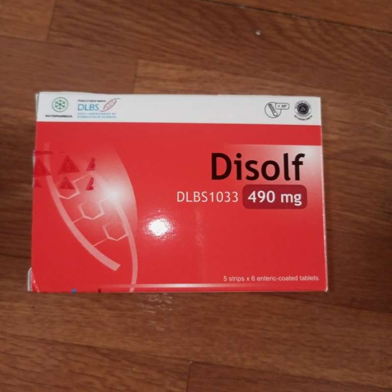 Promo Disolf 490Mg Box 30 Tablet. Original (Ed 2023) Diskon 16% di ...