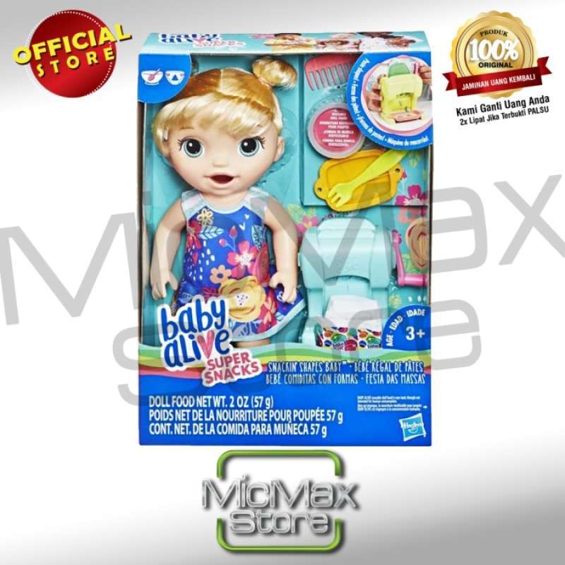 Jual Baby Alive Snackin Shapes Baby Doll Ori Hasbro di Seller DENTA TOYS - Kalibata, Kota ...