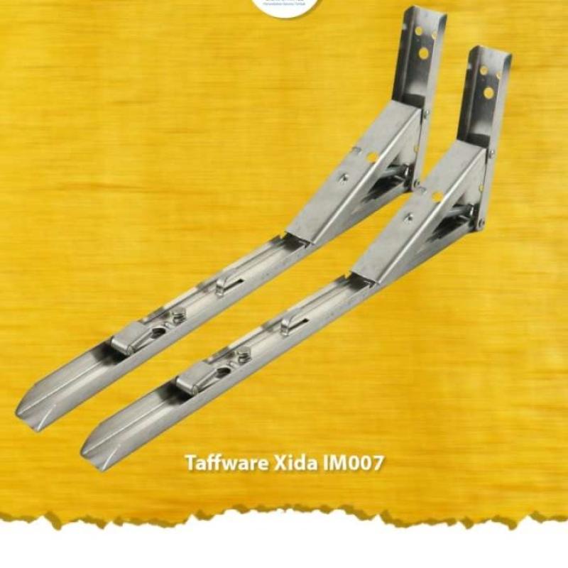 Promo Xida Bracket Engsel Siku Stainless Load 65Kg 14Inch Membuat Meja ...