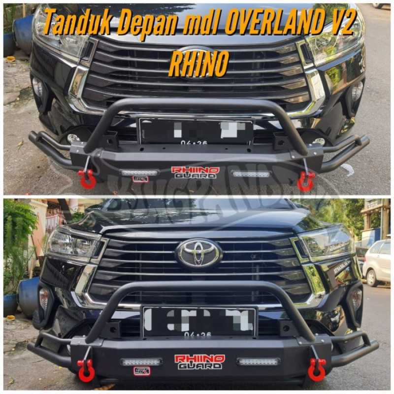 Jual Tanduk Depan Bumper Besi - Kijang Innova Reborn - Rhino - Overland ...