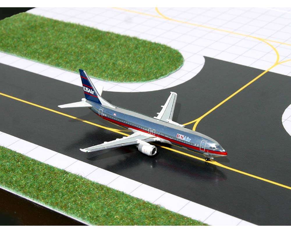 Promo Gemini Jets Us Air Boeing 737-400 Chrome 1/400 Scale Diskon 20% ...