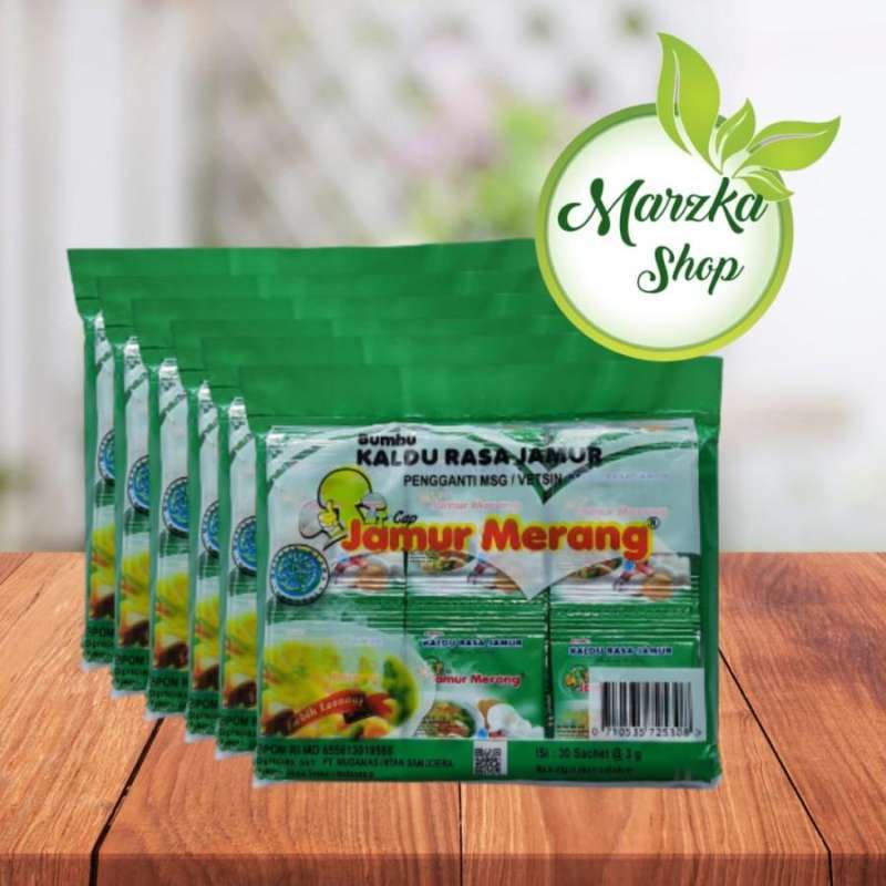 Jual Kaldu alami Cap Jamur merang kemasan Sachet 1 dus di Seller Marzka ...