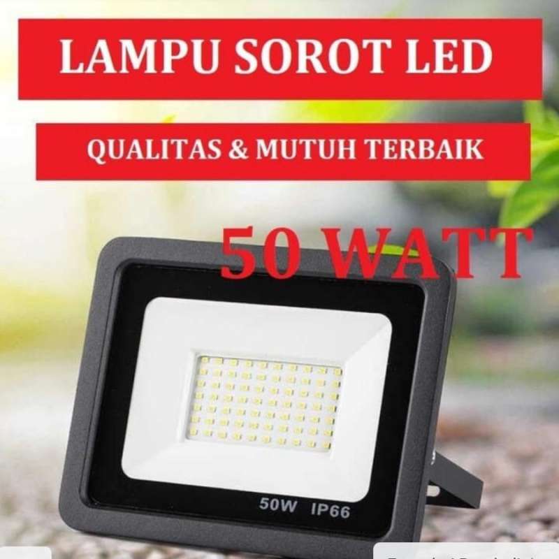 Jual lampu sorot LED 50 Watt/ lampu LED 50 watt di Seller Rod2209 ...