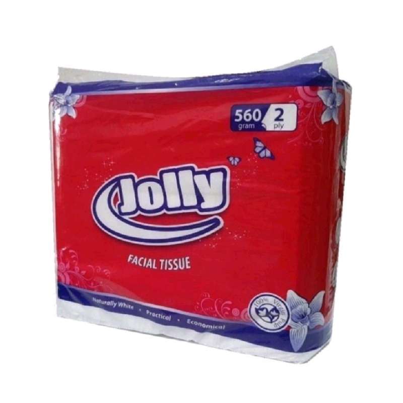 Jual 1 Dus = 30 pack || Tisu Tissue Jolly Facial / Muka kiloan 560 Gram ...