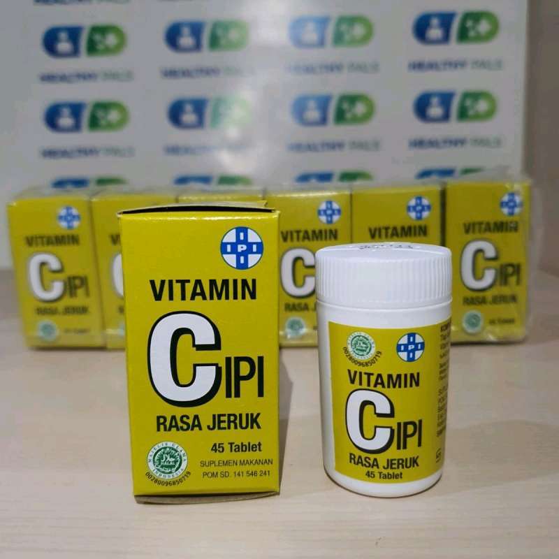 Promo IPI VITAMIN C ISI 45 TABLET VITAMIN C IPI 1 BOTOL ISI 45 TAB ...