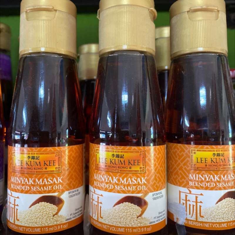Jual Minyak Wijen Lee Kum Kee 115ml Blended Sesame Oil Botol di Seller ...