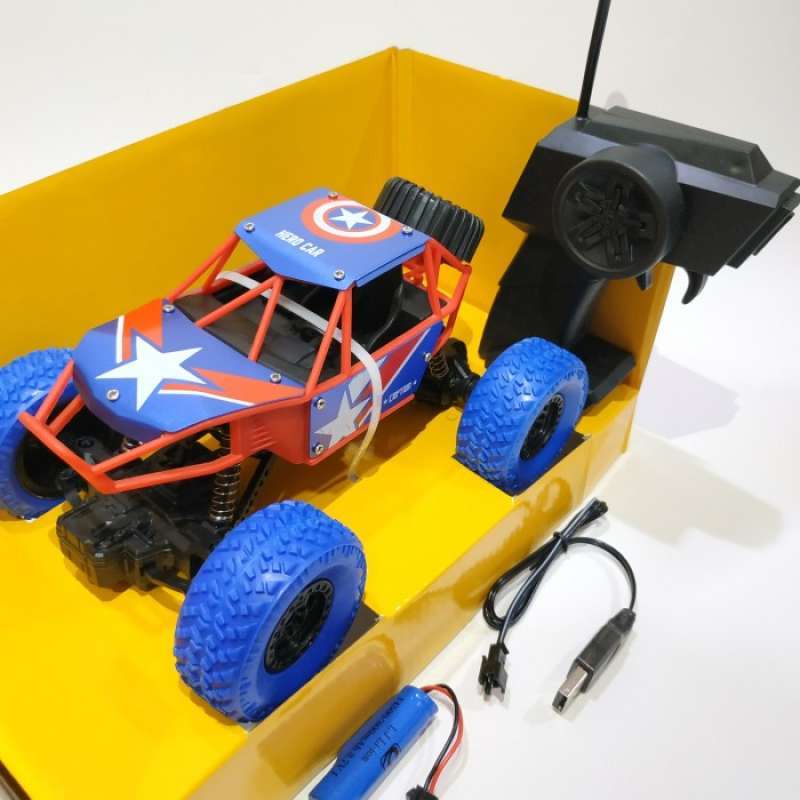 Promo Mobil Remote RC Super Hero Avenger Rock Crawler skala - Capt ...