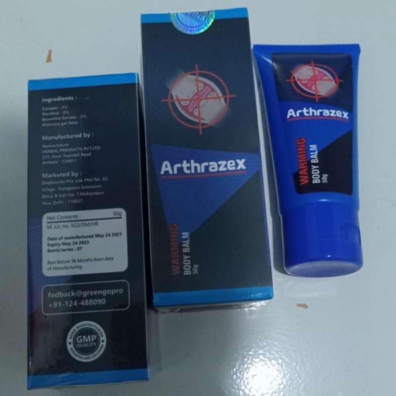 Promo Arthrazex Original Arthrazek Asli Cream Obat Herbal Sendi Dan ...