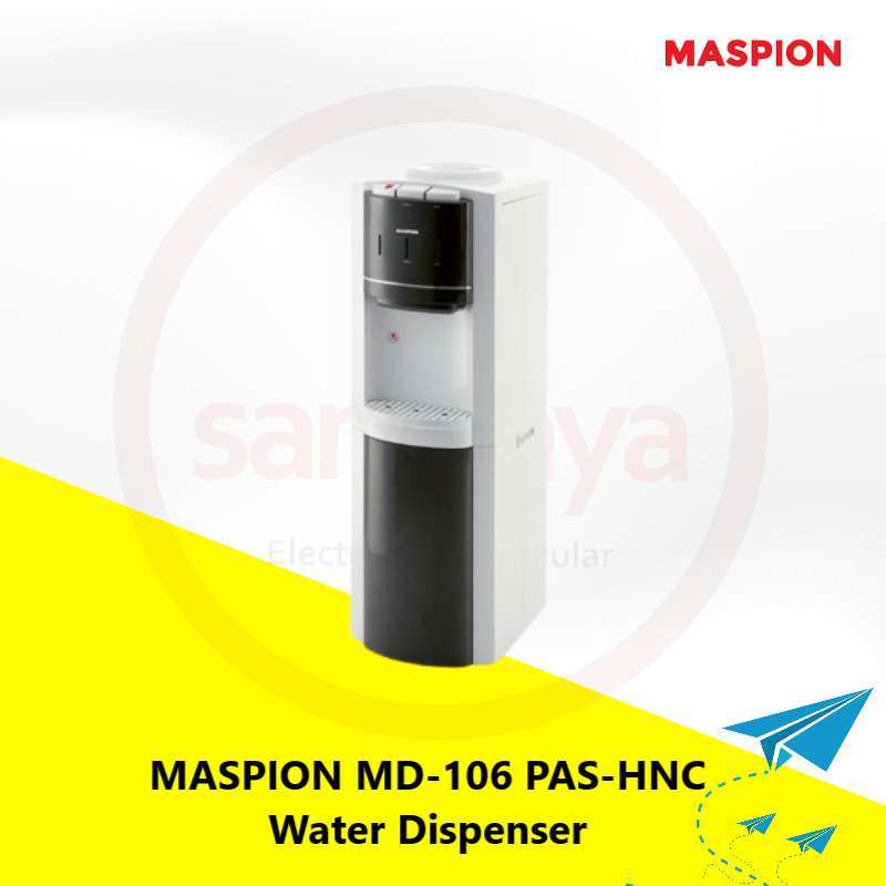 Promo Maspion Md-106 Pas-hnc Dispenser [galon Atas/ 3 Kran] Diskon 6% ...