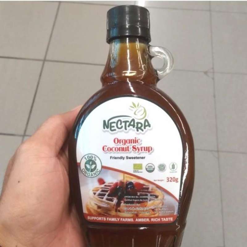 Jual nectara organic coconut syrup 320 gr/friendly sweetener di Seller ...