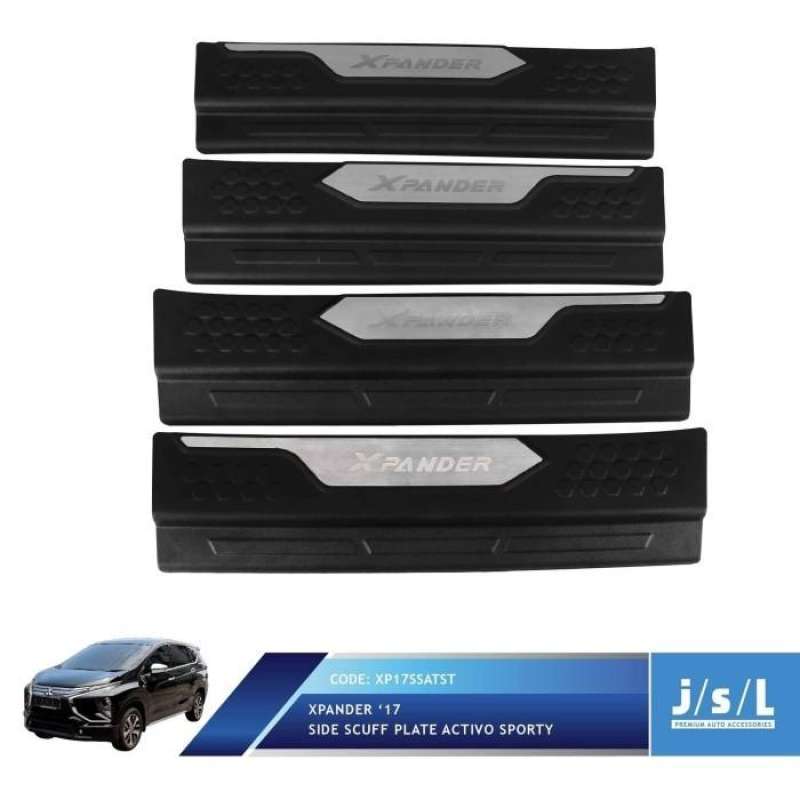 Jual JSL Sillplate Samping Xpander 17 Side Scuff Plate Model Activo ...