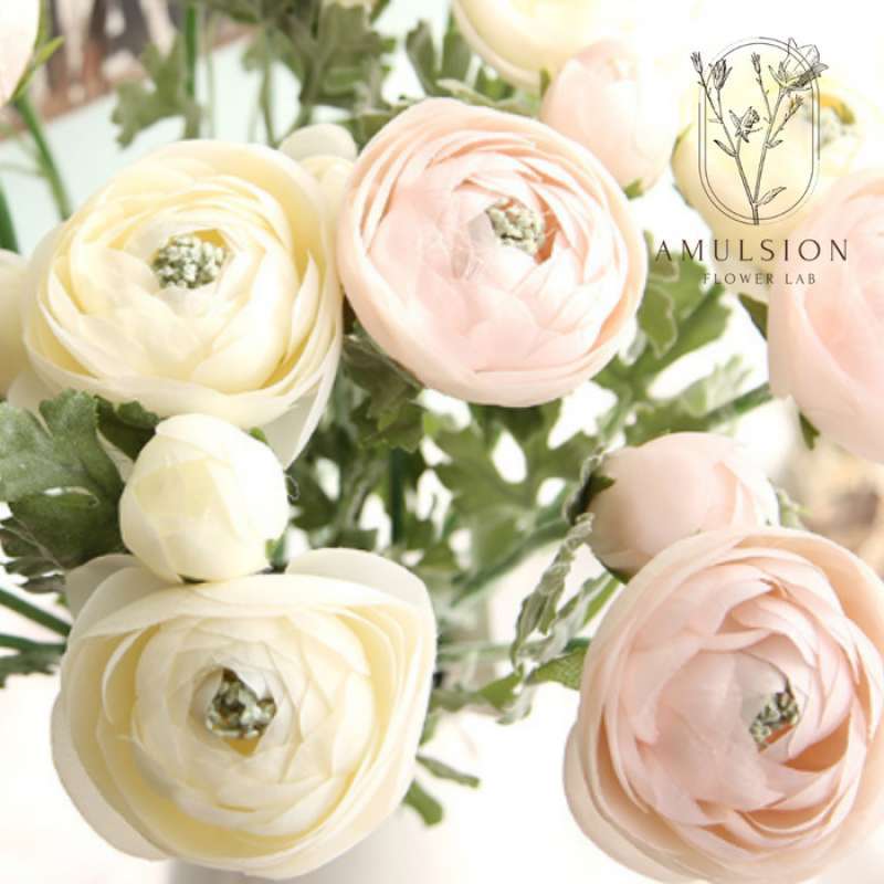 Jual Bunga Ranuculus Artificial Dekorasi Wedding Properti Foto Bouquet ...