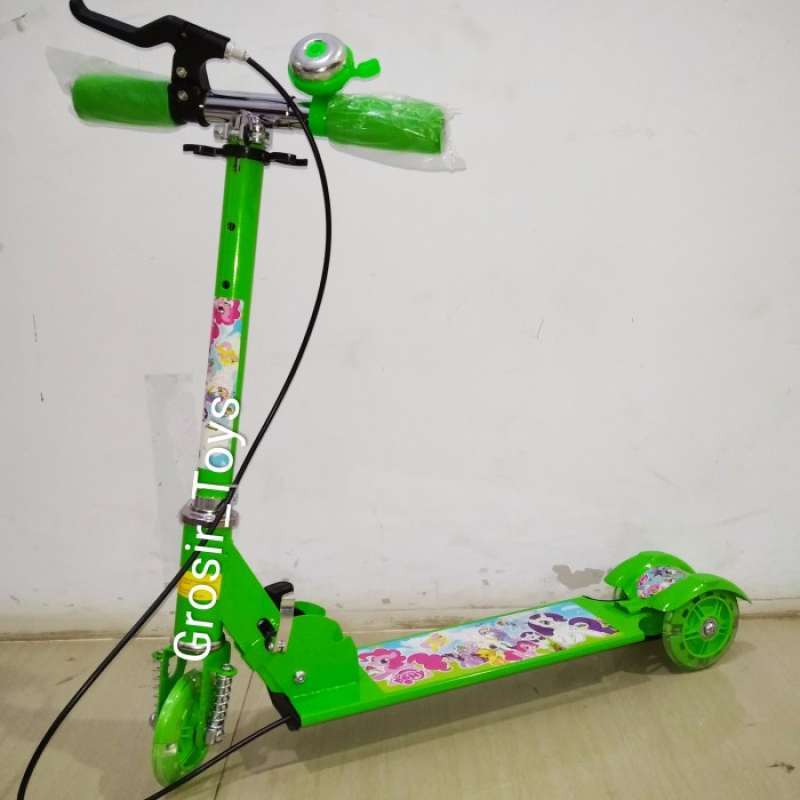 Promo Scooter Anak Rem Dan Bel / Skuter Anak Rem Dan Bell (sni)/otoped ...