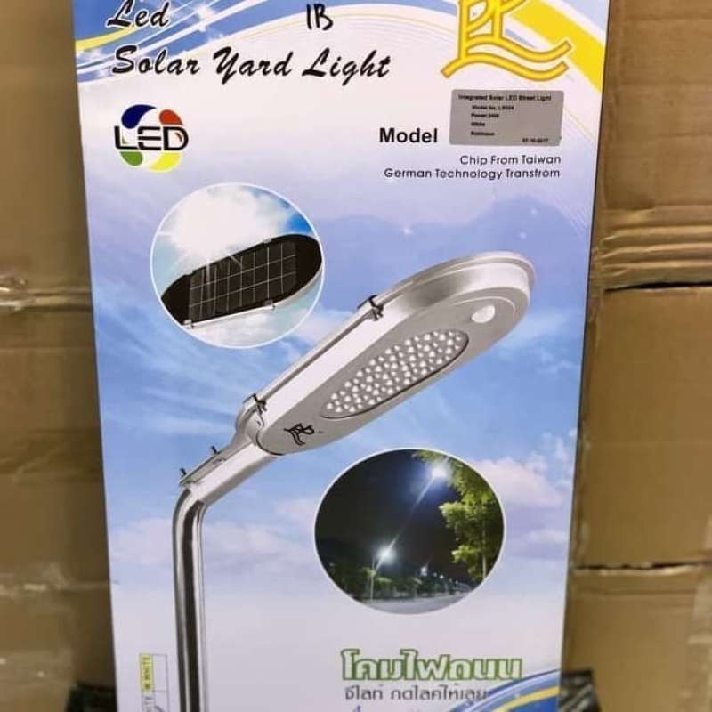 Promo Lampu Jalan Led 24 Watt/ Pju Led 24 Watt / 24W Solar Cell Tenaga ...