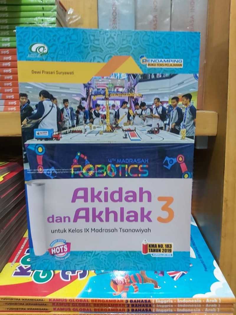 Jual Buku Akidah Akhlak Kelas 7, 8, 9 MTS KMA 2019 - Aqila di Seller KiwKiw Gallery - Kramat ...