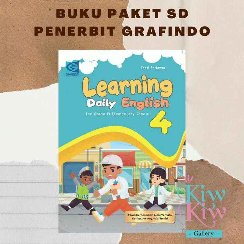Jual Buku Learning Daily English Kelas 4 SD / MI - Grafindo di Seller ...