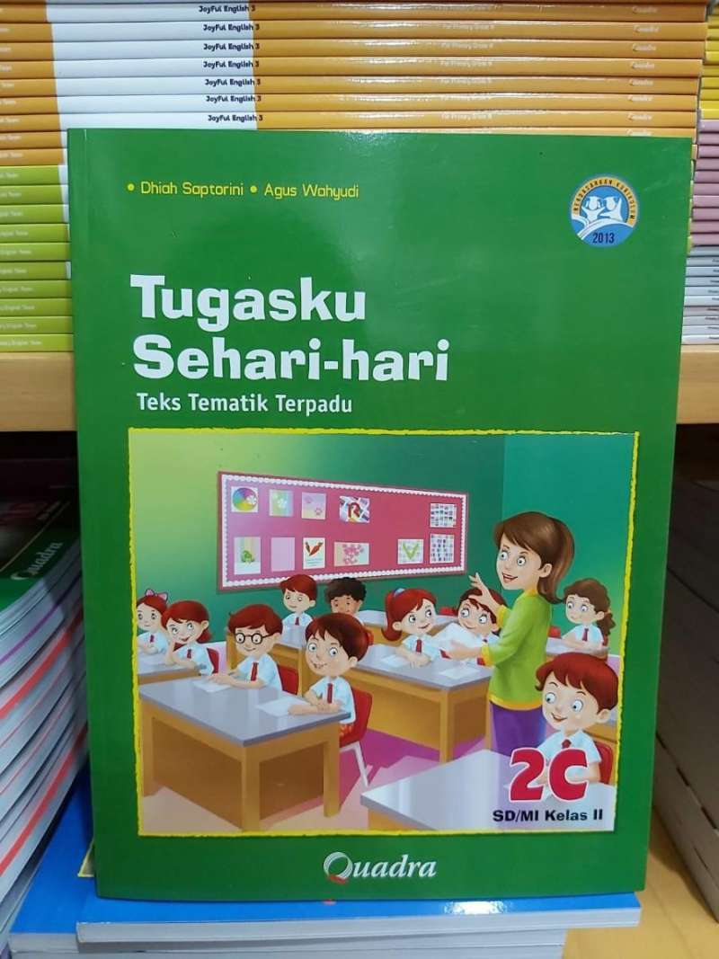 Jual Buku Tematik Terpadu Jilid 2c Kelas 2 Sd/mi - Quadra Di Seller ...