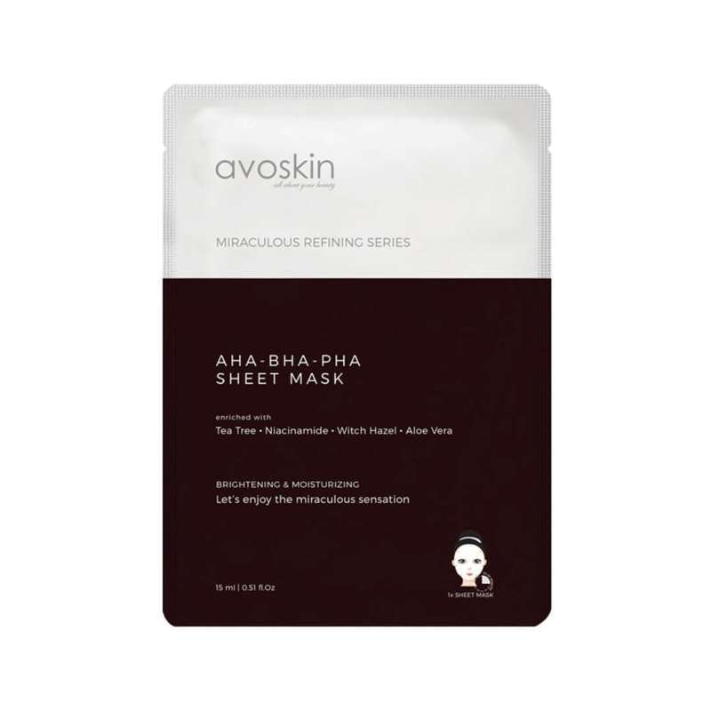 Jual Avoskin Aha Bha Pha Sheet Mask di Seller Mary Jo - Gandamekar, Kab ...