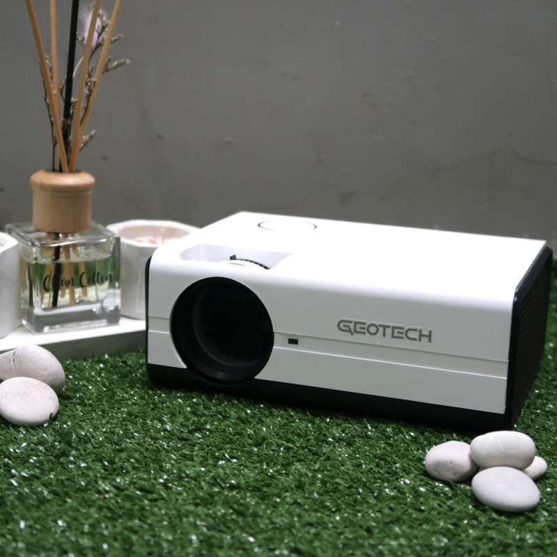 Jual Projector Geotech Gt15 Android 9 Proyektor Hp / Laptop Ke Dinding ...