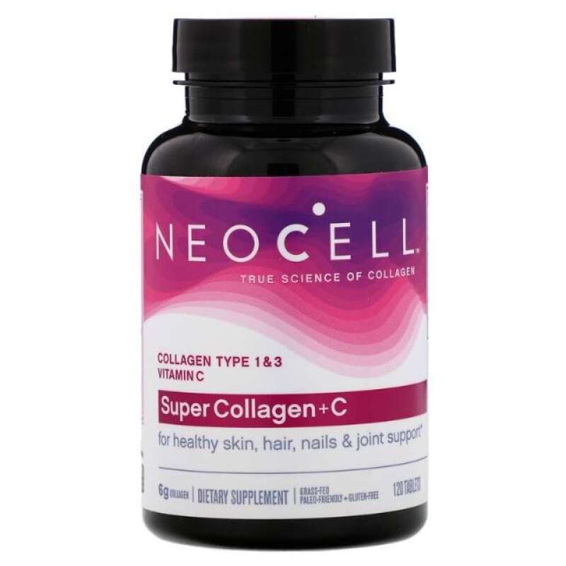 Jual ORIGINAL Neocell, Super Collagen + Vit C, Type 1&3 120 Tablets ...