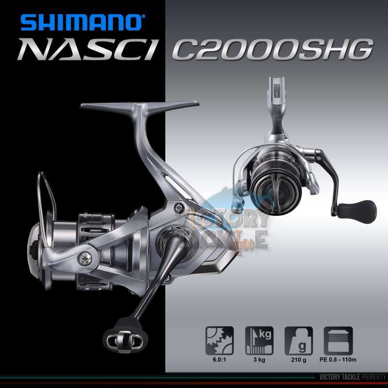 Jual SHIMANO 2021 NASCI FC 500 | 1000 | 2000 | 2500 | 3000 | 4000 | 5000 | REEL PANCING ...