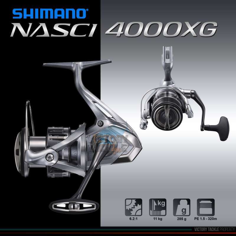 Jual SHIMANO 2021 NASCI FC 500 | 1000 | 2000 | 2500 | 3000 | 4000 | 5000 | REEL PANCING ...
