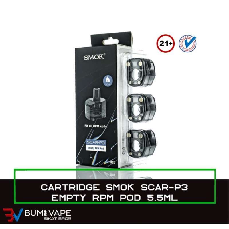 Promo CARTRIDGE SCAR P3 5.5ML - CATRIDGE RPM / RPM2 EMPTY NO COIL ...