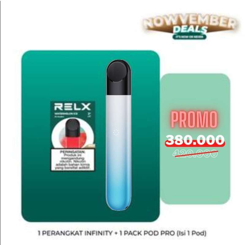Jual Relx Bundle Infinity Termurah - Harga Grosir Terupdate Hari Ini ...