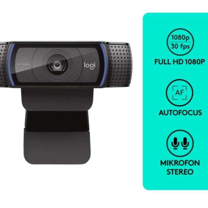 Promo Logitech C920 Webcam Pro Full Hd 1080P Autofocus, Noise ...