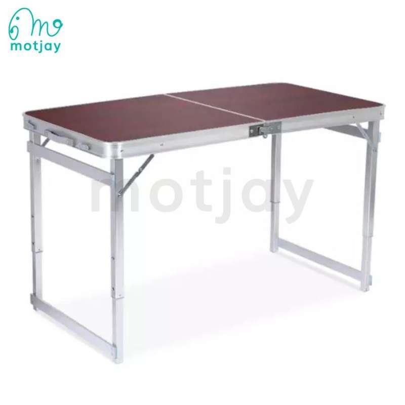 Jual Meja Lipat Koper Kaki Kotak 120 x 60cm Meja Portable Meja Piknik ...