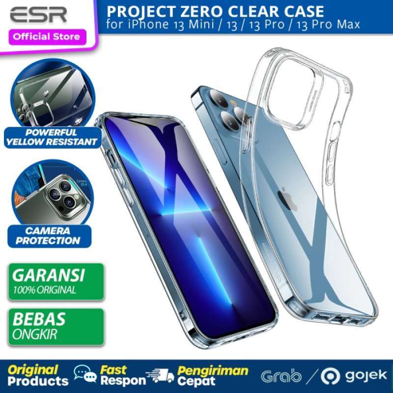 Jual ESR Project Zero Case iPhone 13 Pro Max 13 Mini -Soft Casing ...