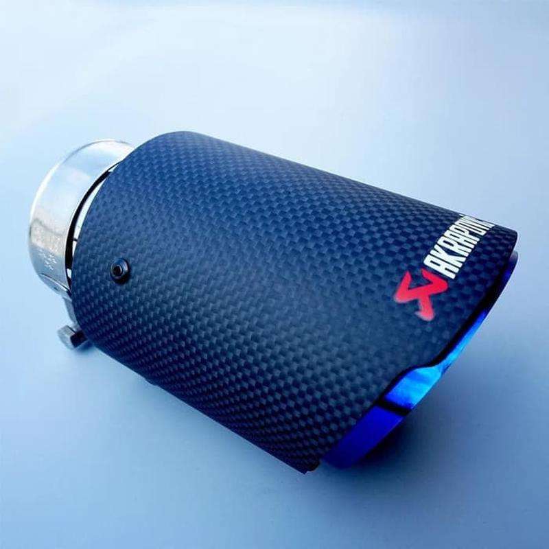 Jual Tailpipe Akrapovic Carbon Burntip Titanium Pelangi Knalpot Mobil ...