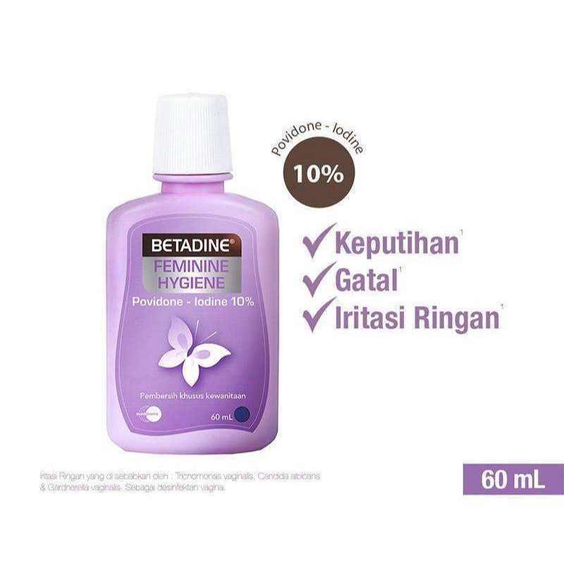 Promo BETADINE Feminine Hygiene [60 mL] Diskon 23% di Seller Blibli Express Pluit Official Store ...