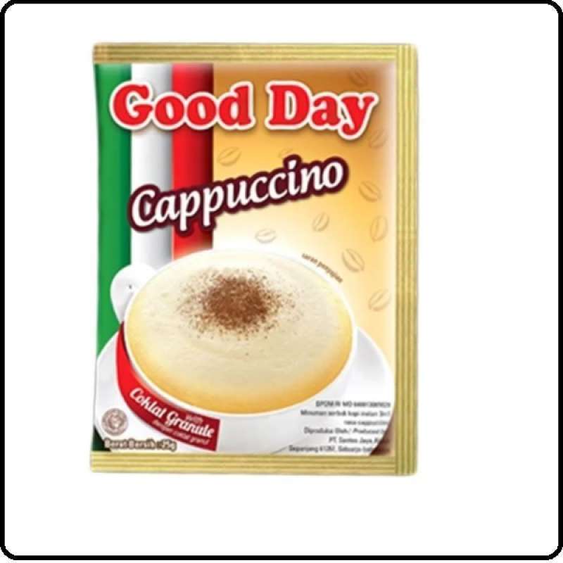 Jual Good Day Cappucino Kopi Capucino [25 gr x 12 renceng/ 120 sachet ...