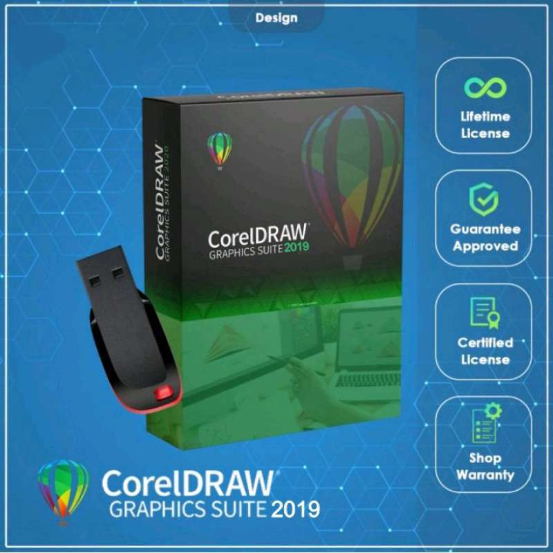 Jual CorelDRAW GraphicsSuite 2019 64-bit full version untuk komputer ...