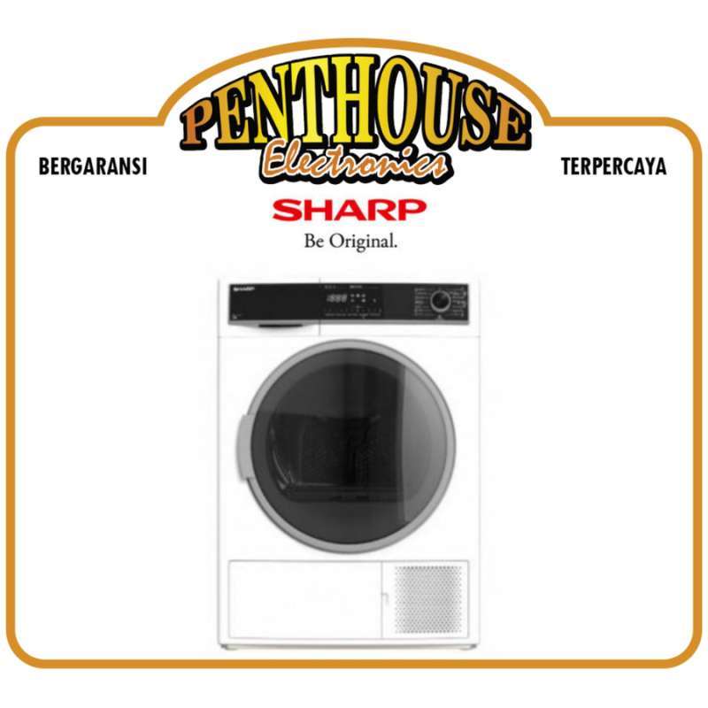 Jual Sharp Tumble Dryer 9KG KD-HP901B / KDHP901B Mesin Pengering ...