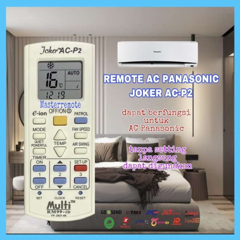 Jual REMOT REMOTE AC PNS MULTI JOKER P2 di Seller owi store - kedoya ...