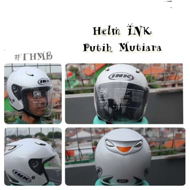 Promo Helm Ink Centro ( Putih ) Diskon 17% Di Seller Zack Otopart ...