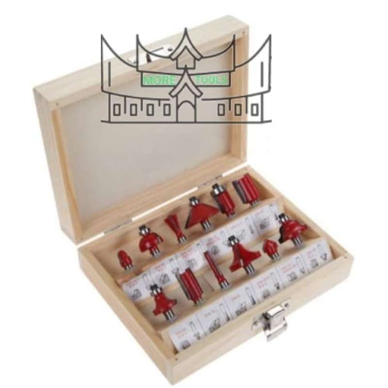Promo Mata Router Bit Set 12 Pcs Mata Profil Mata Trimmer Bits Diskon ...